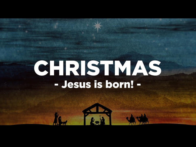 Christmas - Jesus Is Born | Church Fuel | WorshipHouse Media