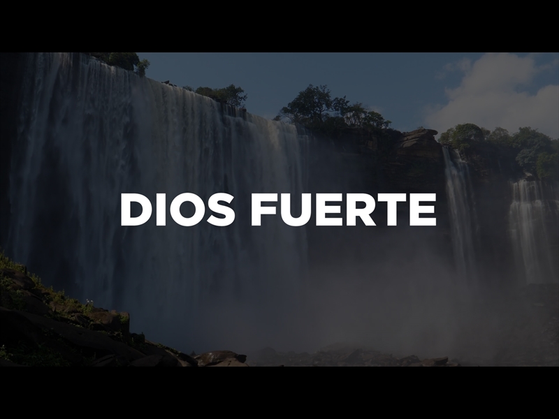 Dios Fuerte | Church Fuel | WorshipHouse Media