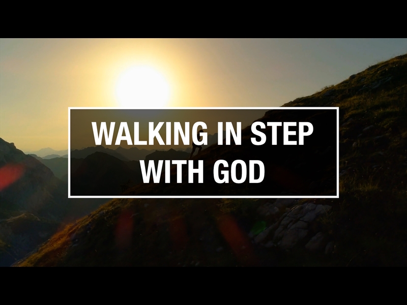 Walking In Step With God | Church Fuel | WorshipHouse Media