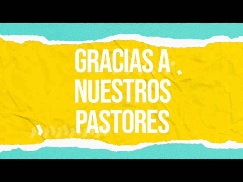 Pastor Appreciation - Spanish | Worship Media Girl | WorshipHouse Media