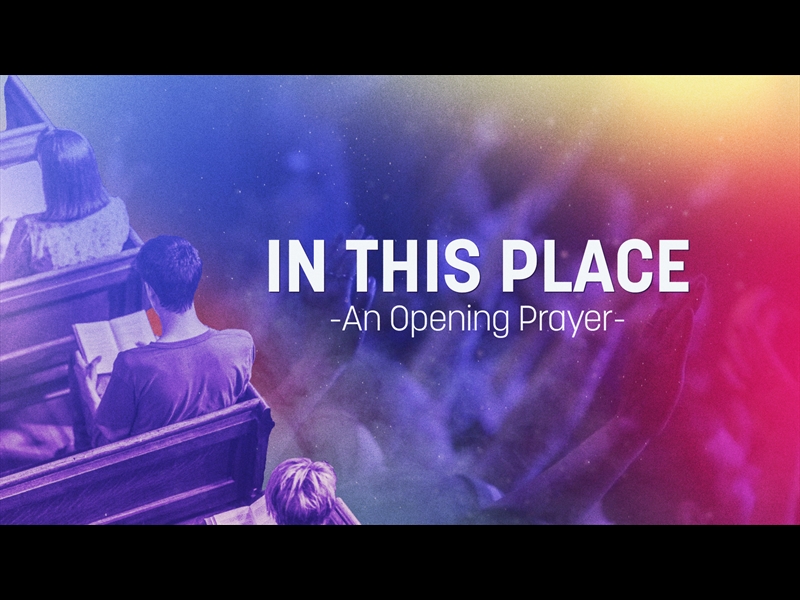 opening prayer background