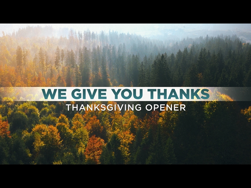 We Give You Thanks | Hyper Pixels Media | WorshipHouse Media