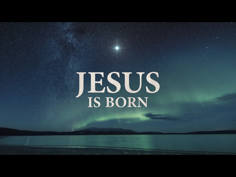 Jesus Is Born | Motion Worship | WorshipHouse Media