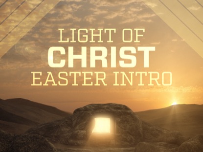 Light Of Christ Easter Intro | Motion Worship | WorshipHouse Media