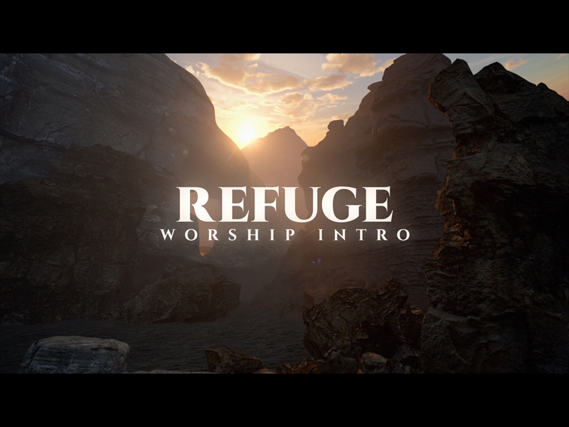 Refuge Worship Intro | Motion Worship | WorshipHouse Media