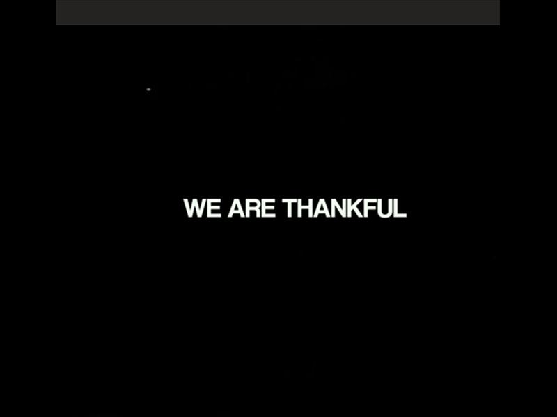 We Are Thankful | Mustard Seed Media Group | WorshipHouse Media
