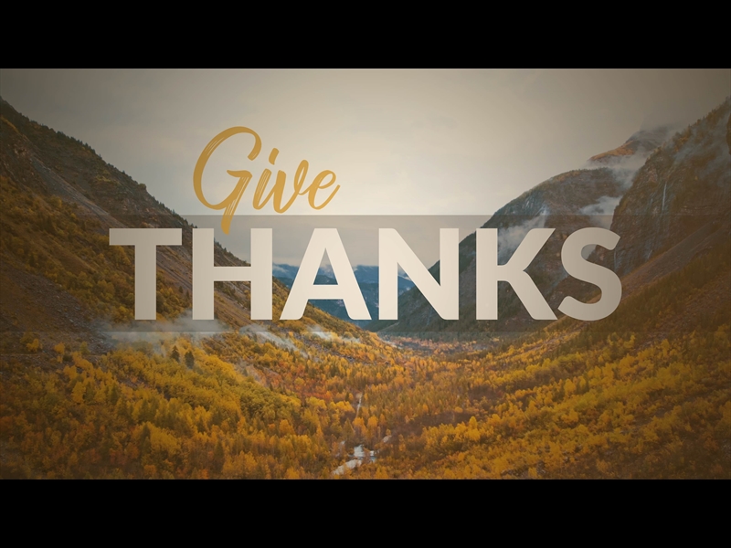 Give Thanks Background