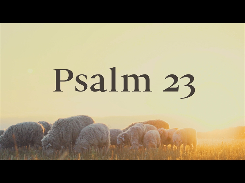 Psalm 23 Images