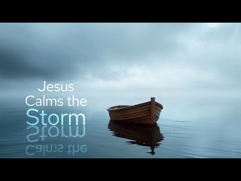 Jesus Calms The Storm | Pathway Media | WorshipHouse Media