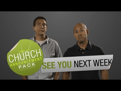 Church Announcement See You Next Week | Skit Guys Studios ...