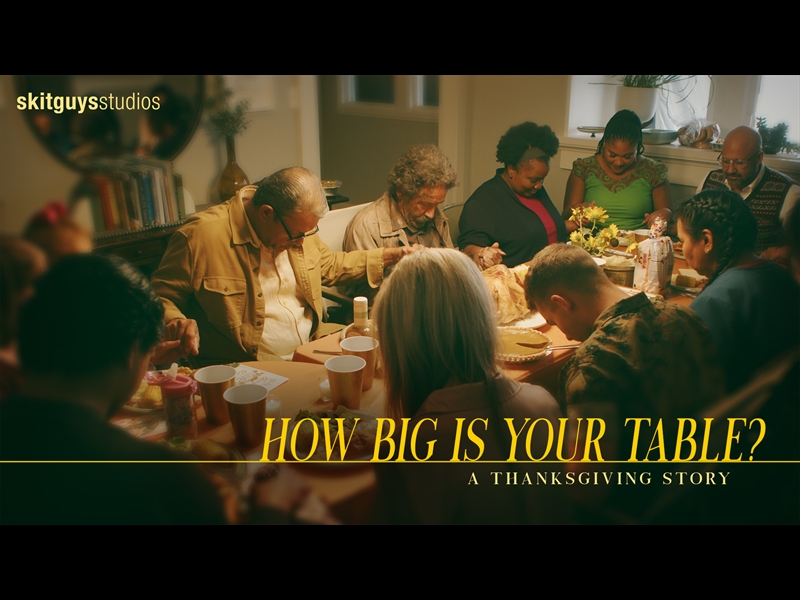 How Big Is Your Table? | Skit Guys Studios | WorshipHouse Media