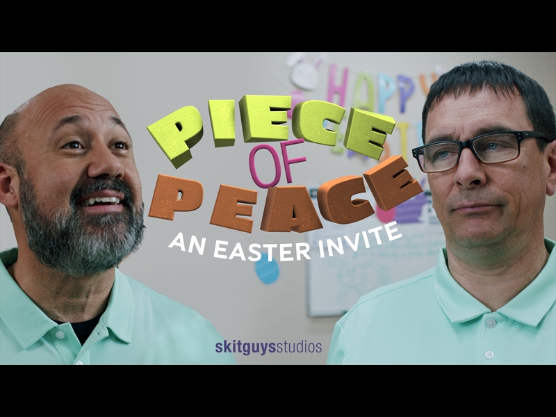 Piece Of Peace: An Easter Invite | Skit Guys Studios | WorshipHouse Media