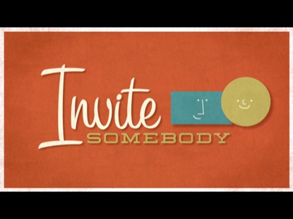 Invite Somebody | Steelehouse Media Group | WorshipHouse Media