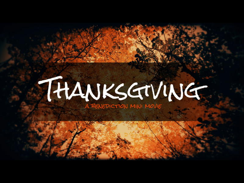 Thanksgiving Benediction | Shift Worship | WorshipHouse Media