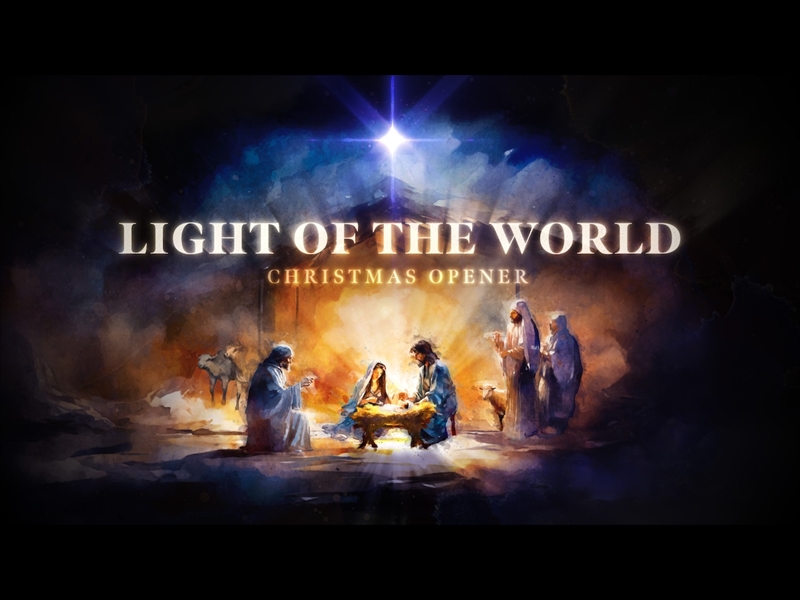 Light Of The World Christmas Opener | Visual Revival | WorshipHouse Media