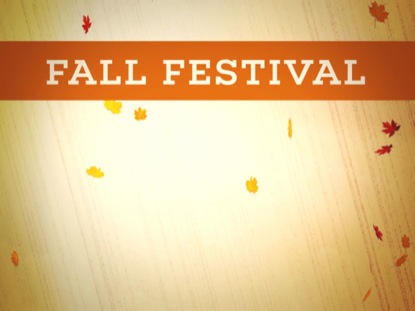 Fall Festival Announcement | 4ThoughtMedia | WorshipHouse Media