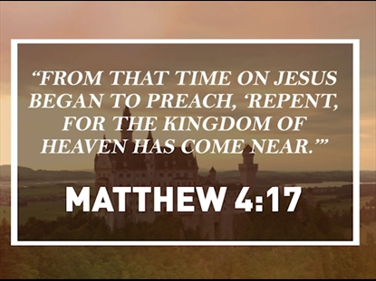 Matthew The King And His Kingdom Scripture Motion | Church Visuals ...