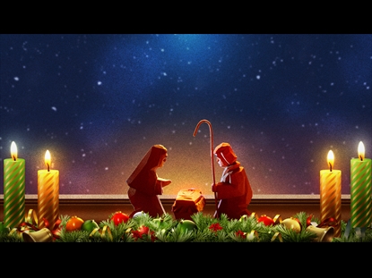 Very Merry Christmas Motion 4 | Animated Praise | WorshipHouse Media