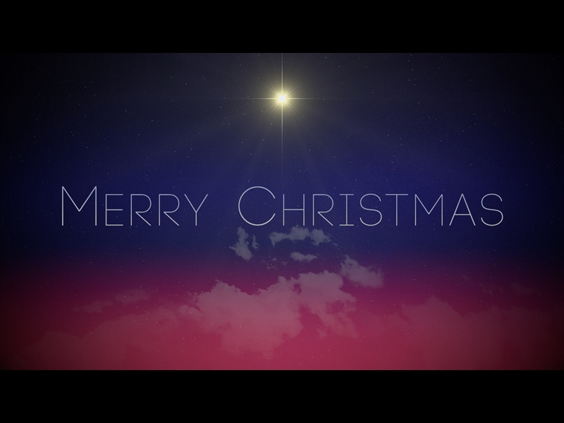 Bethlehem Star Merry Christmas (Loop) | Big Pie Publishing ...