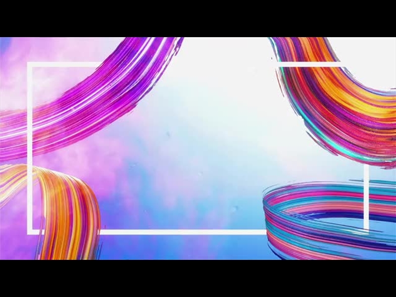 Colorful Brush Strokes: Volume One Worship Motion 8 | Church Visuals ...