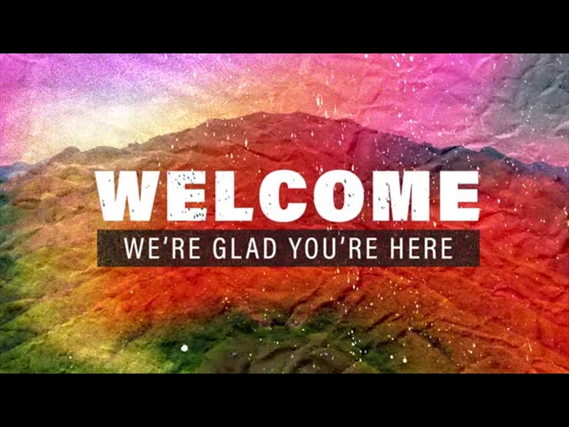 Grungy Nature: Welcome Motion | Church Visuals | WorshipHouse Media