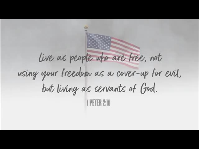Independence Scripture Motion | Church Visuals | WorshipHouse Media