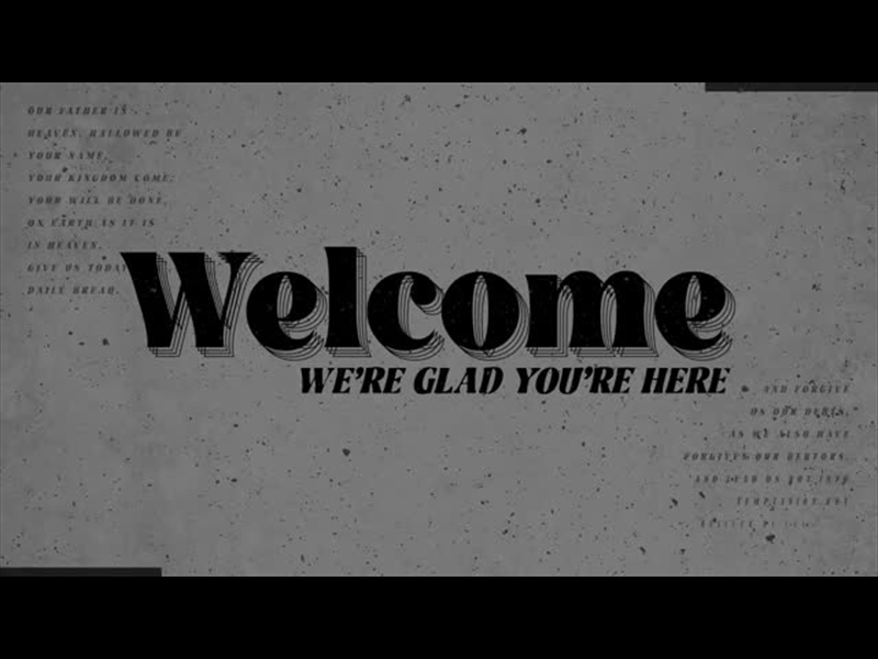 Our Father: The Lord's Prayer Welcome Motion | Church Visuals ...