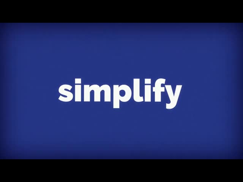 Simplify: Title Motion | Church Visuals | WorshipHouse Media