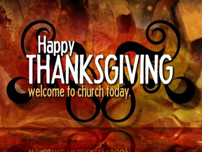 Thanksgiving 01 Welcome | Church Visuals | WorshipHouse Media