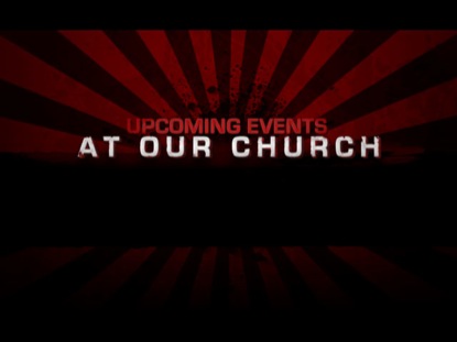 Red Burst Upcoming Events | Church Visuals | WorshipHouse Media