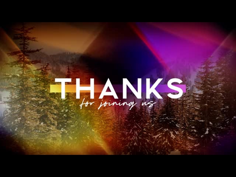 Christmas Light Thanks For Joining Us | Centerline New Media | WorshipHouse Media