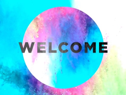 Color Burst Welcome | Centerline New Media | WorshipHouse Media