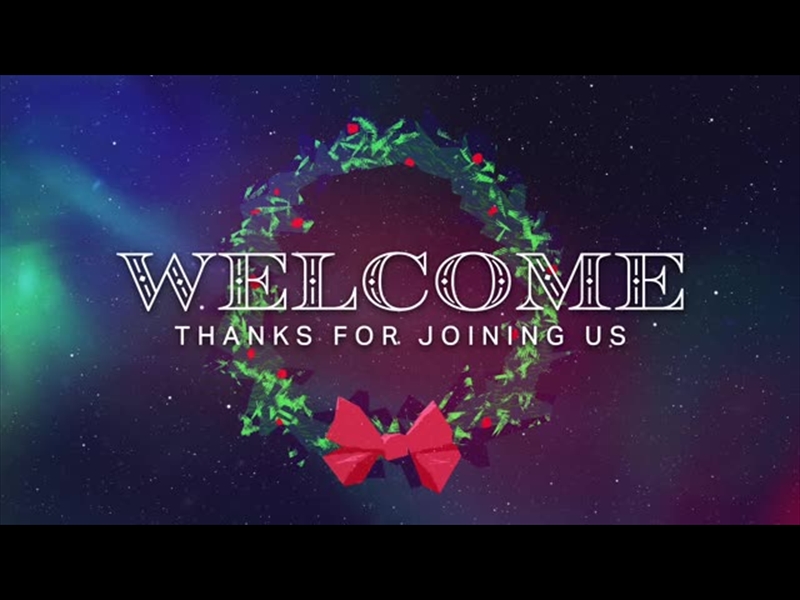 Glorious Christmas Welcome Wreath | Centerline New Media | WorshipHouse ...