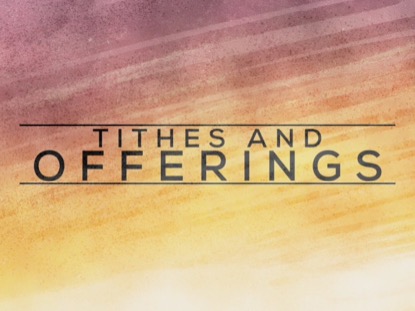 Painted Spring Tithes And Offerings | Centerline New Media ...