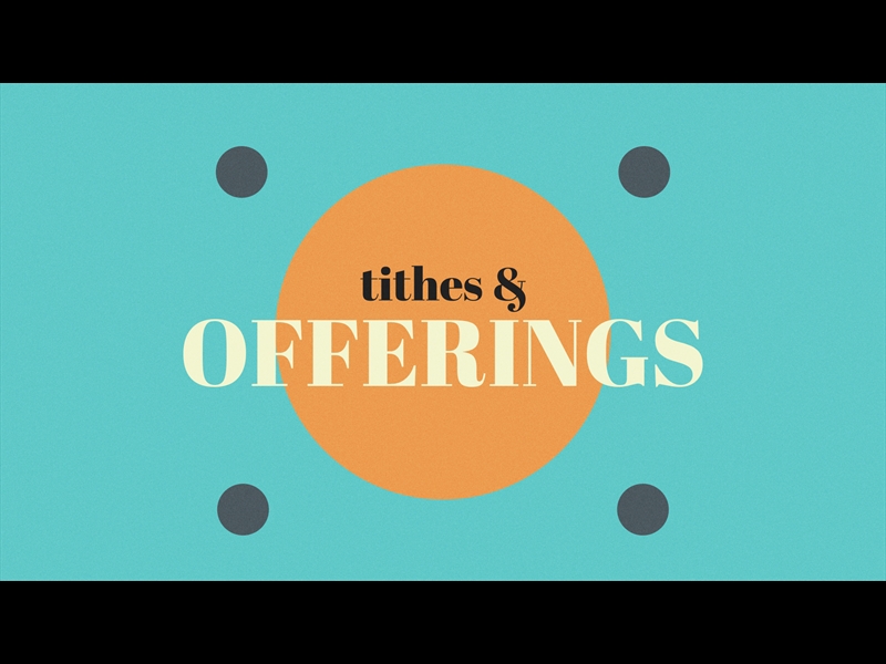 Retro Color Tithes And Offerings | Centerline New Media | WorshipHouse ...