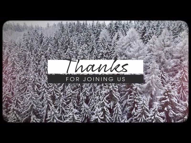 Retro Winter Thanks | Centerline New Media | Playback Media Store
