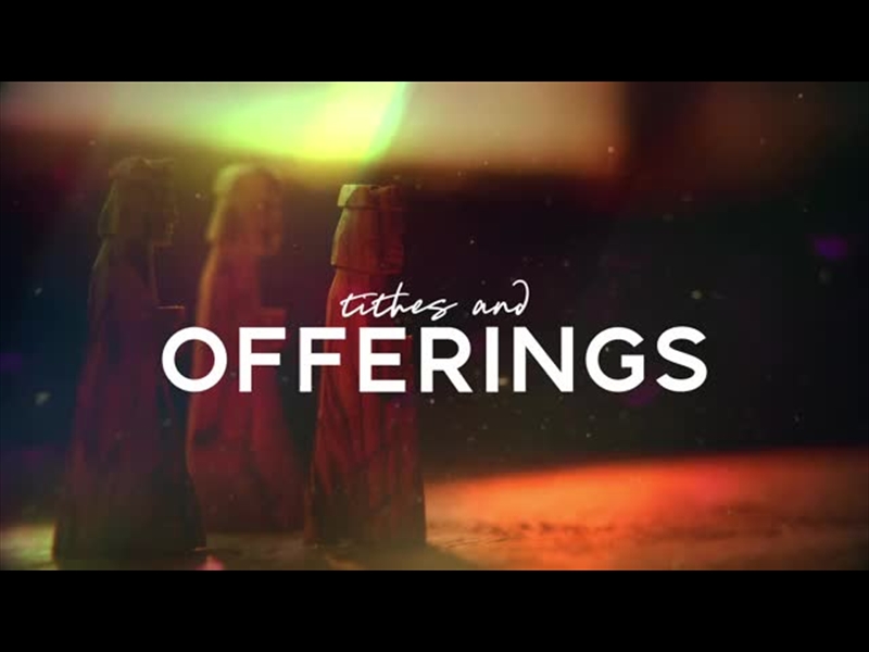 Rustic Nativity Tithes And Offerings | Centerline New Media ...