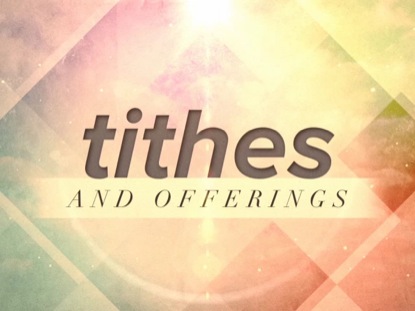 Church Tithes And Offering Backgrounds