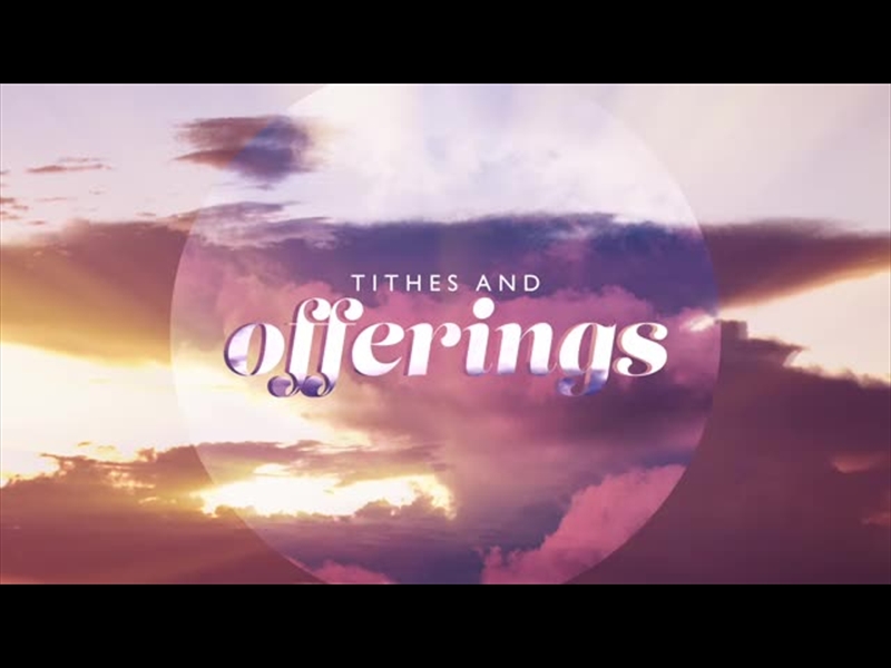 Spring Nature Tithes And Offerings | Centerline New Media ...