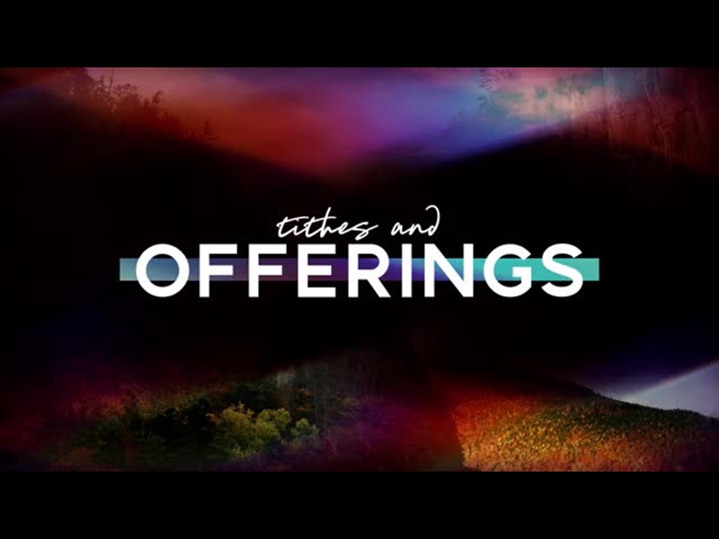 Subtle Fall Tithes And Offerings | Centerline New Media | Playback ...
