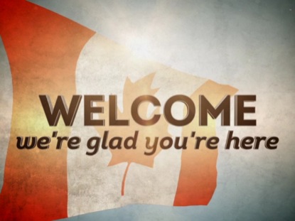 The Canadian Flag Welcome | Centerline New Media | WorshipHouse Media