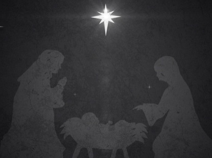 manger black background