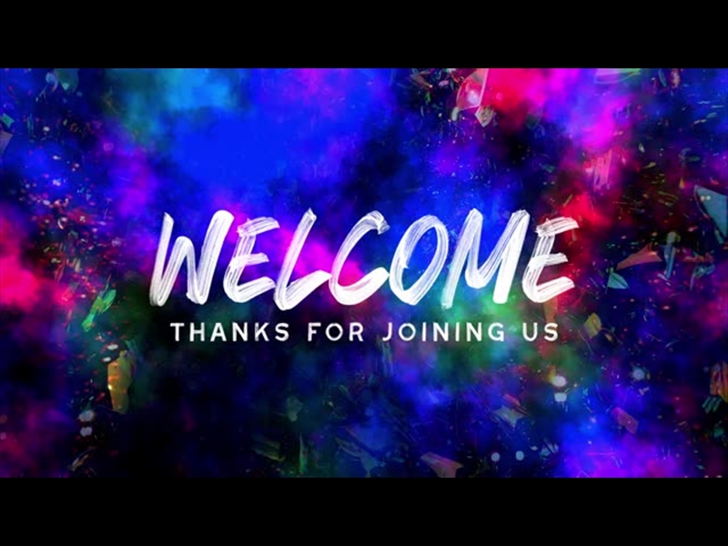 Vivid Light Welcome | Centerline New Media | WorshipHouse Media