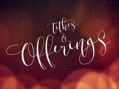 Tithes And Offering Powerpoint Backgrounds Christian Church Offering