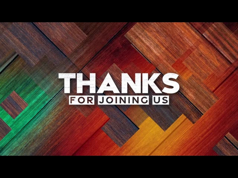 Woodgrain Gradients Thanks For Joining Us | Centerline New Media | WorshipHouse Media