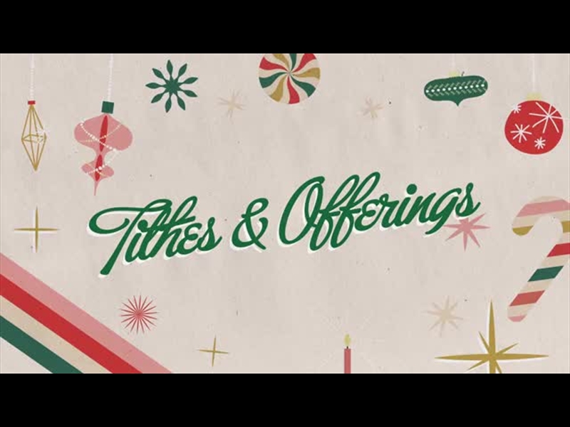 Vintage Christmas Tithes And Offerings | Dan Stevers | WorshipHouse Media