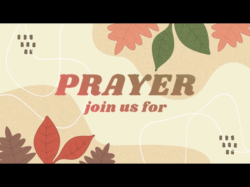 Fall Leaves Prayer | Cody Duck | WorshipHouse Media