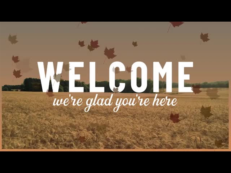 Harvest Motion Welcome Motion | Cody Duck | WorshipHouse Media
