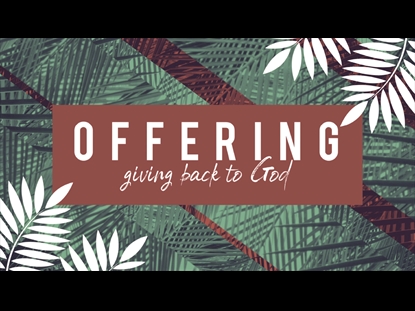 Palm Sunday Offering Motion Title | Cody Duck | WorshipHouse Media