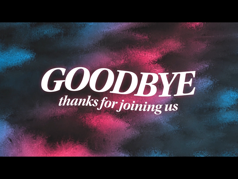 Vibrant Watercolors Goodbye | Cody Duck | WorshipHouse Media